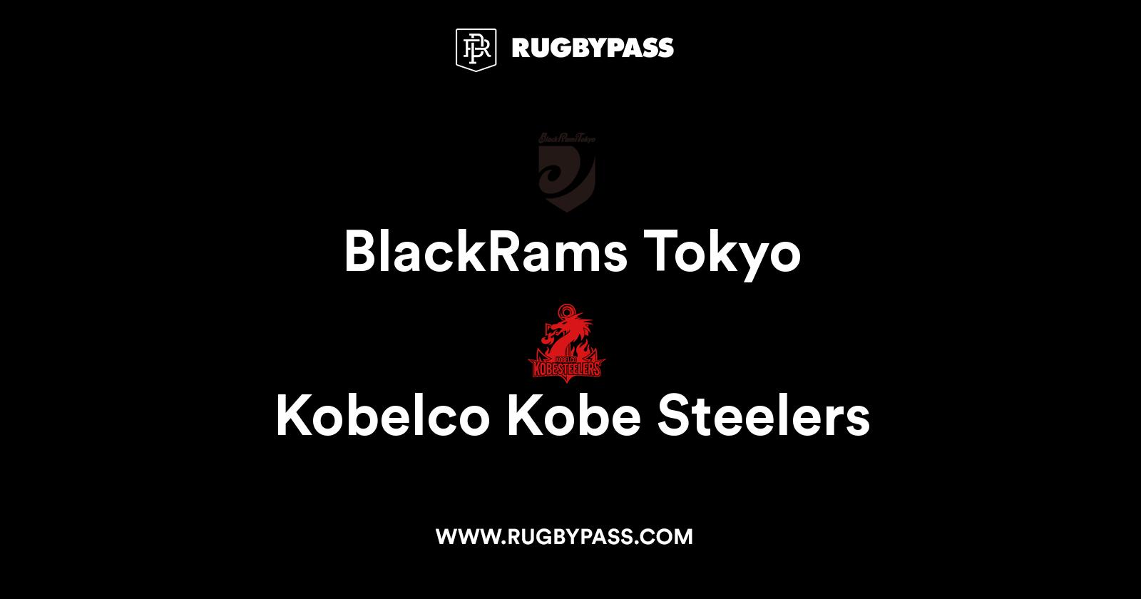 BlackRams Tokyo vs Kobelco Kobe Steelers | Live & Latest Rugby Union ...