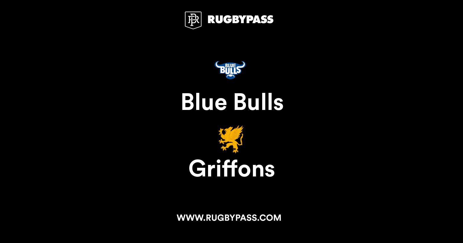 Blue Bulls vs Griffons | Live & Latest Rugby Union Scores & Results ...