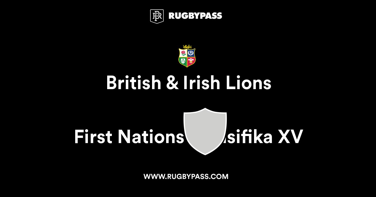 British & Irish Lions vs First Nations & Pasifika XV | Squads & Team ...