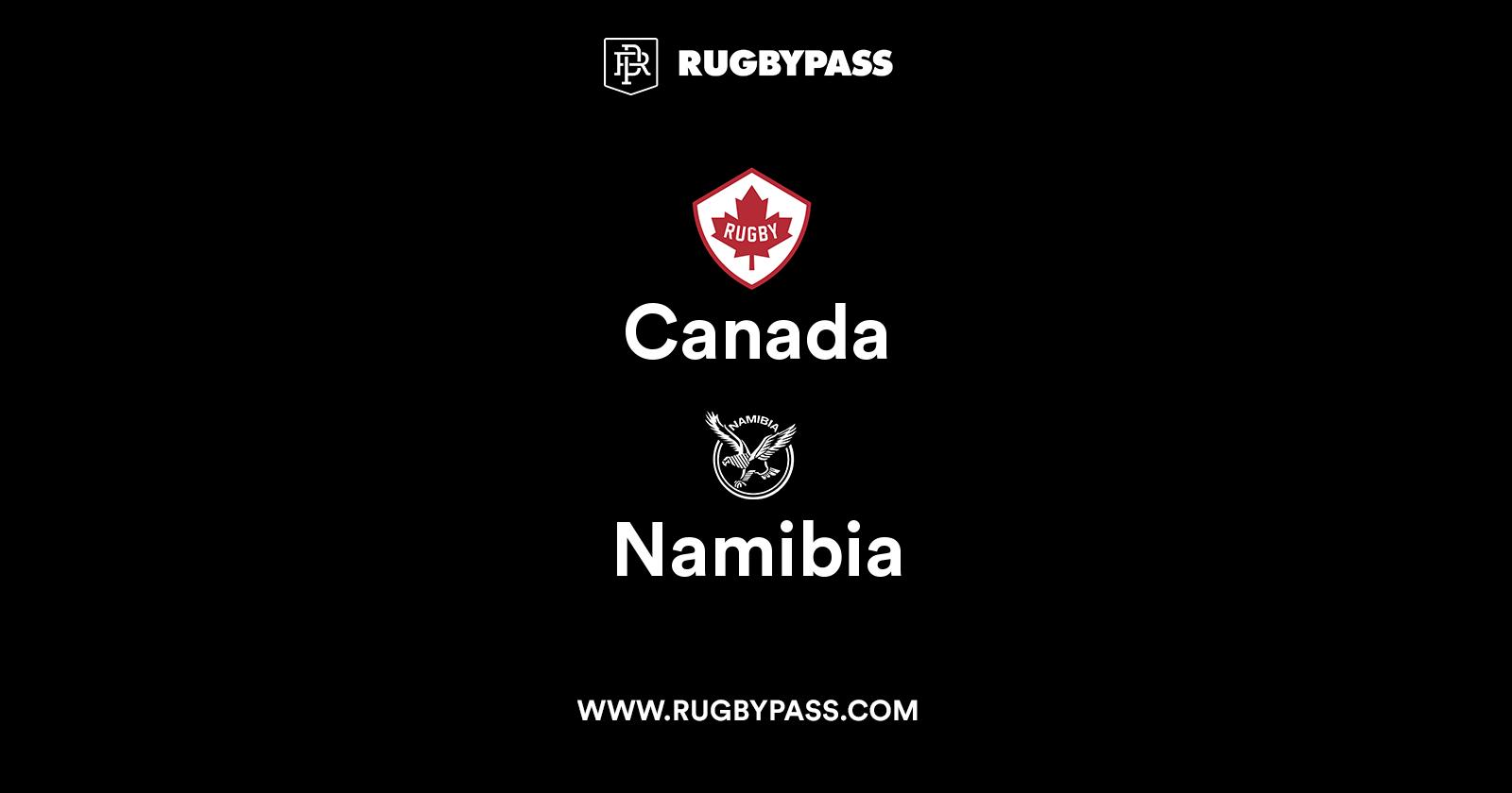 Canada vs Namibia | Head to Head Stats | RugbyPass