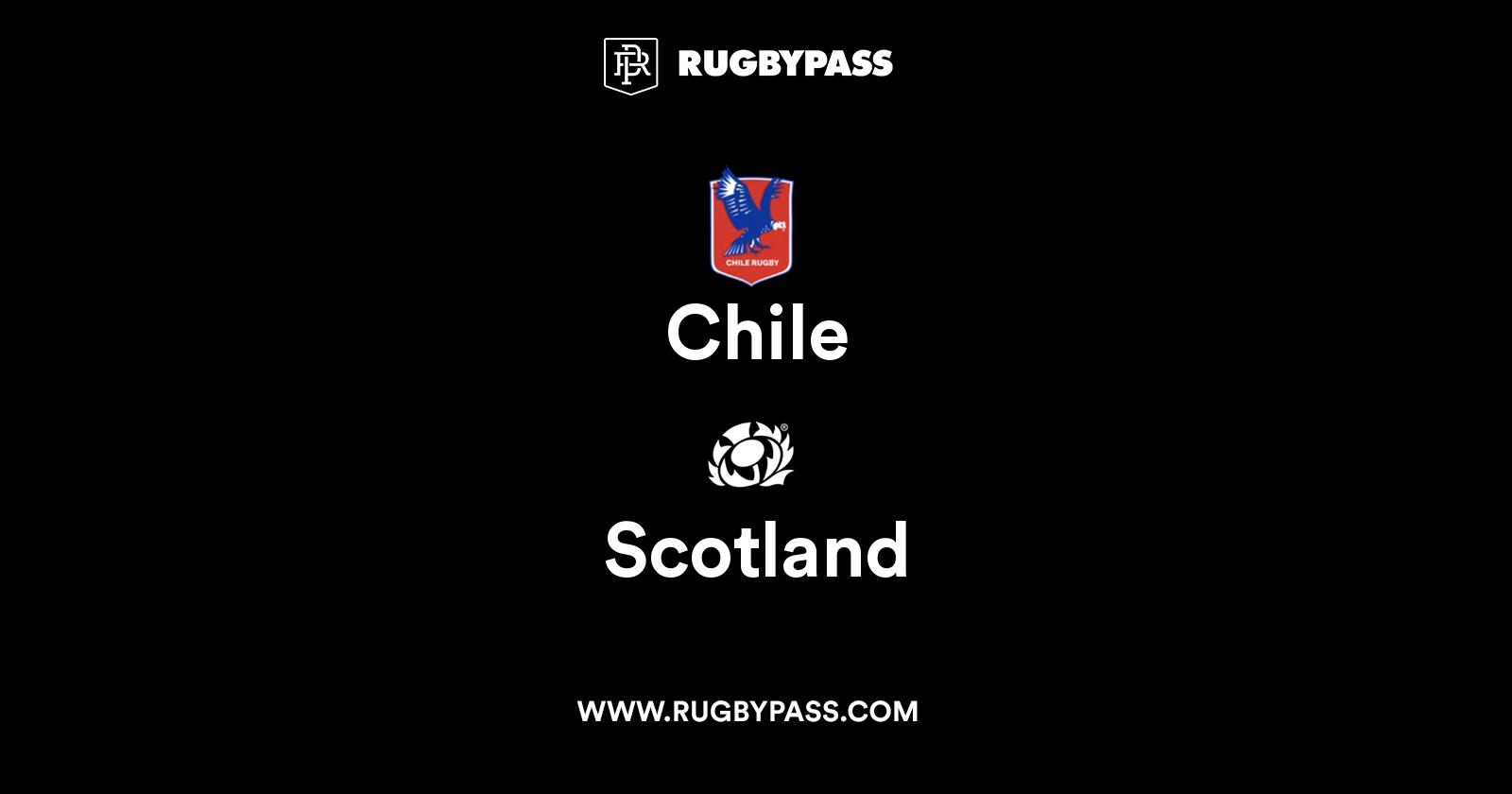 Chile vs Scotland | Live & Latest Rugby Union Scores & Results | RugbyPass