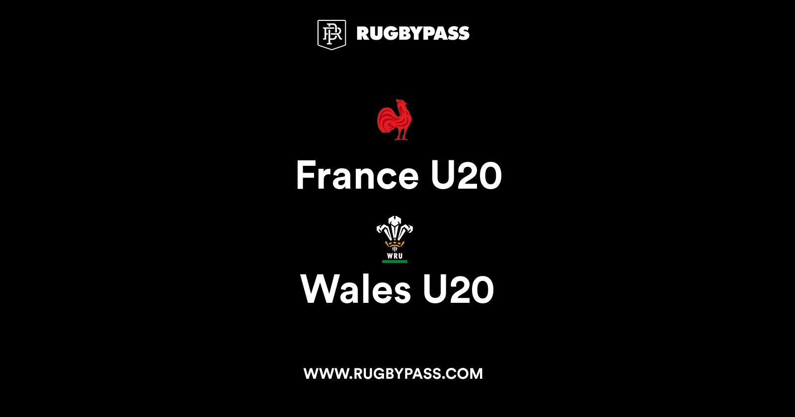 France U20 vs Wales U20 | Live & Latest Rugby Union Scores & Results ...