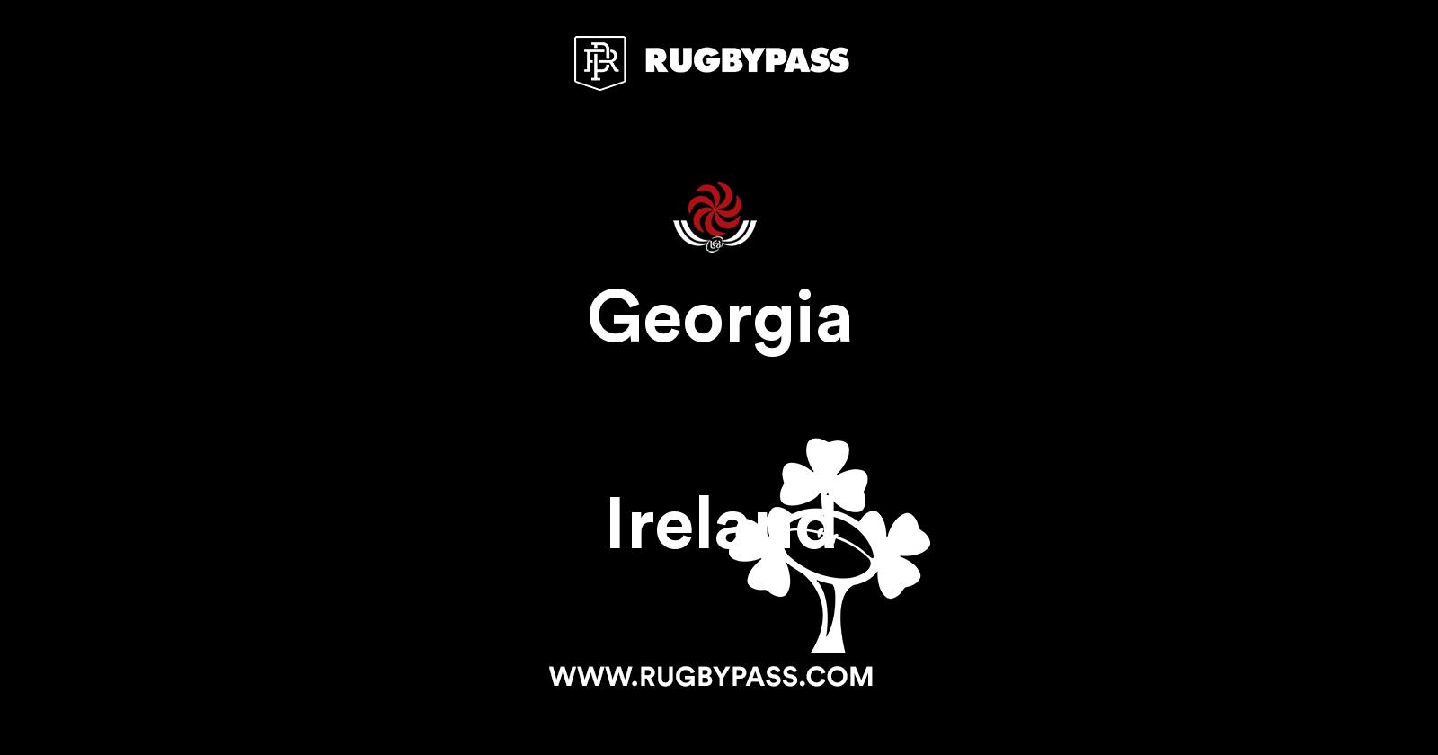Georgia vs Ireland | Live & Latest Rugby Union Scores & Results | RugbyPass