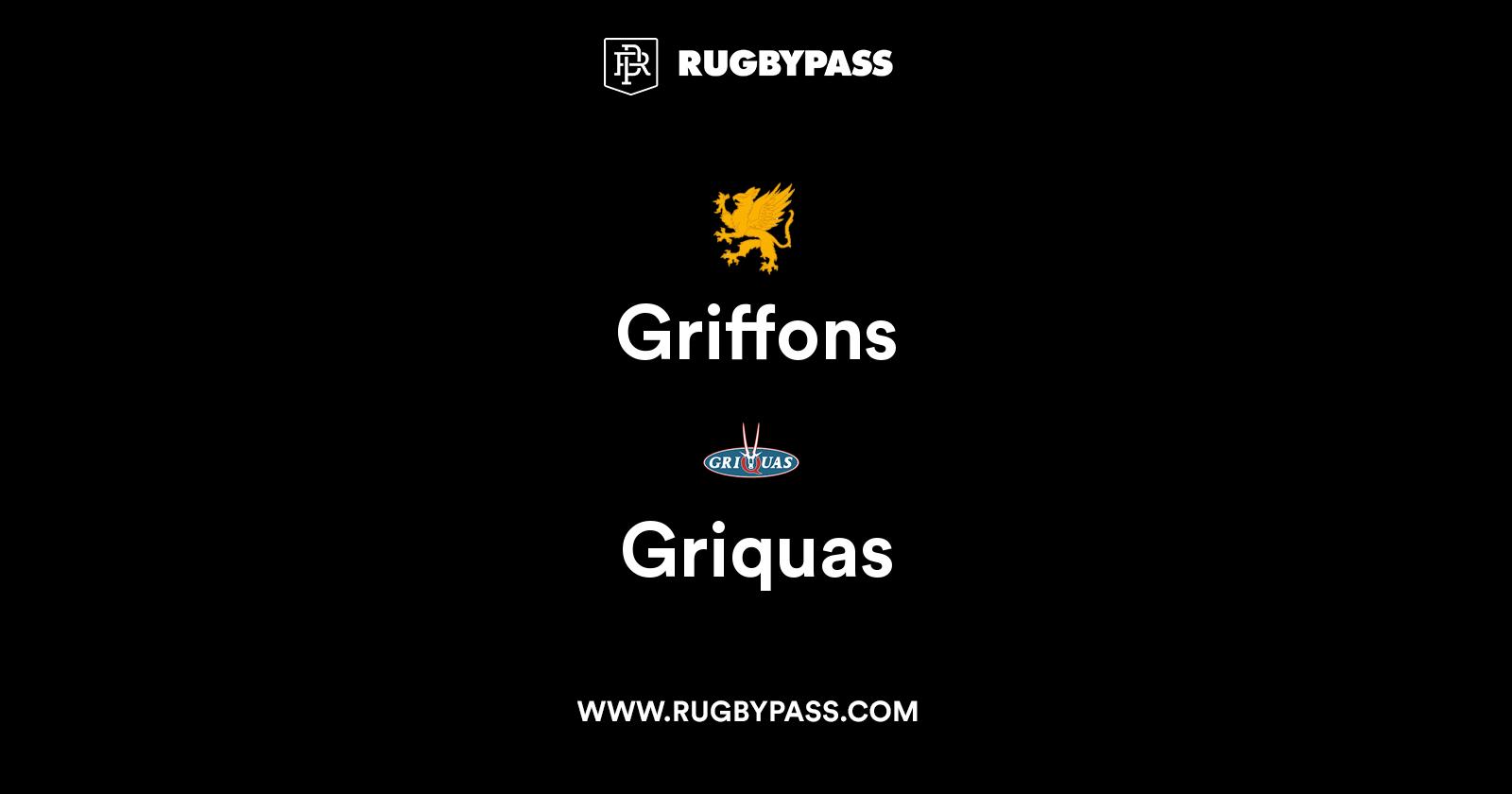 Griffons vs Griquas | Live & Latest Rugby Union Scores & Results ...