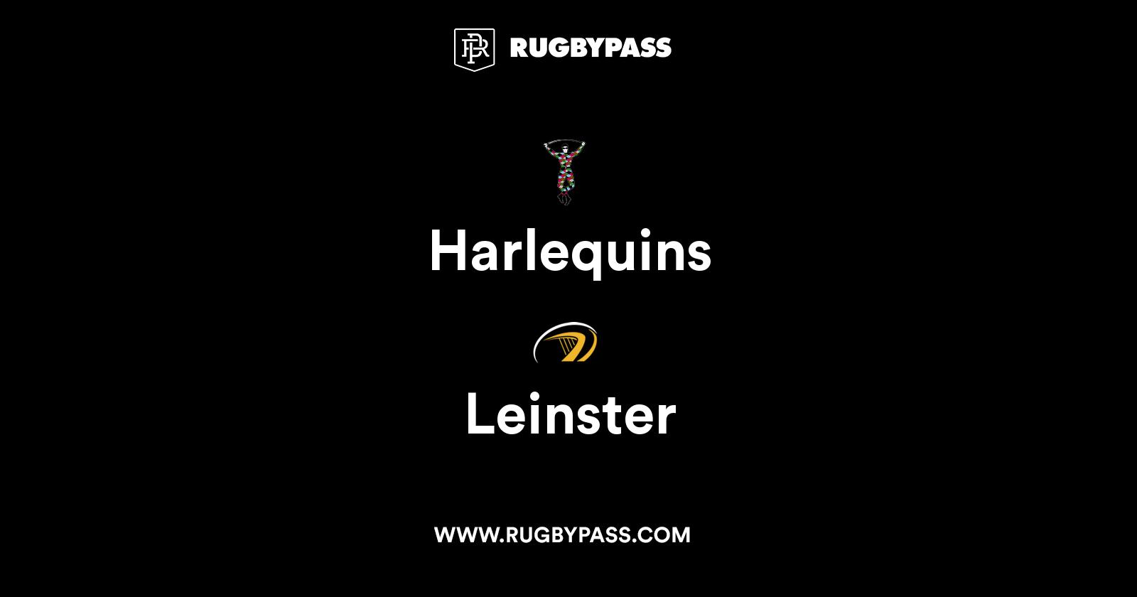 Harlequins vs Leinster | Live & Latest Rugby Union Scores & Results ...