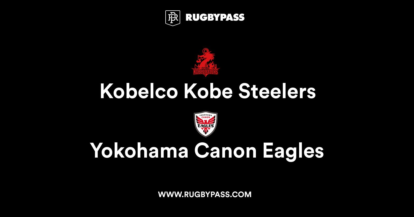 Kobelco Kobe Steelers vs Yokohama Canon Eagles | Live & Latest Rugby ...