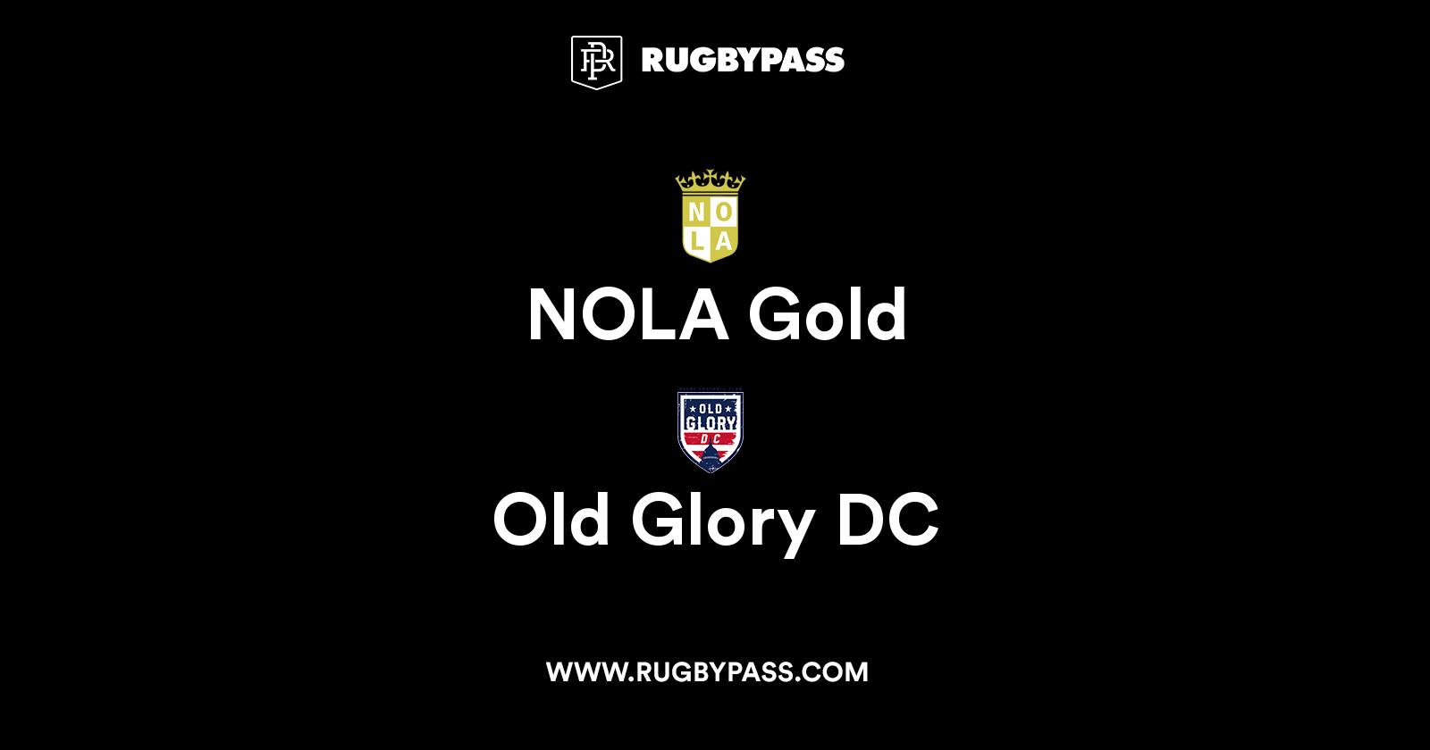 NOLA Gold vs Old Glory DC | Live & Latest Rugby Union Scores & Results ...