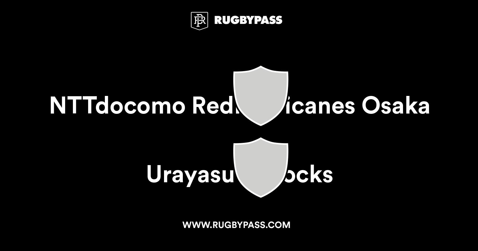 NTTdocomo RedHurricanes Osaka vs Urayasu D-Rocks | Live & Latest Rugby ...