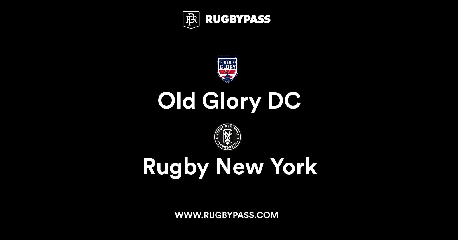 Old Glory DC vs Rugby New York | Live & Latest Rugby Union Scores ...