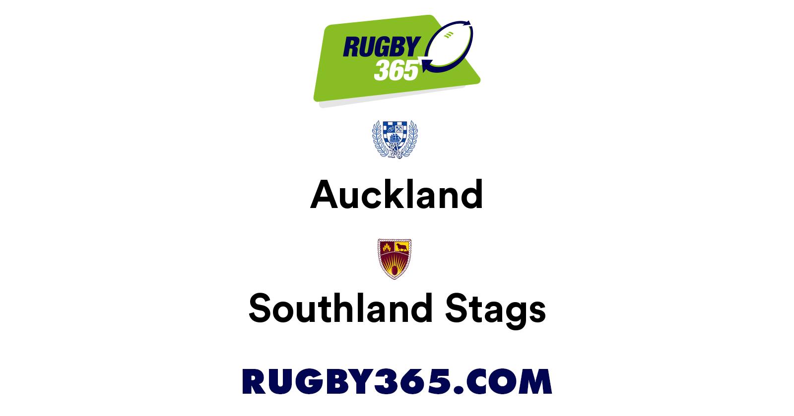 Auckland vs Southland Stags | Live & Latest Rugby Union Scores ...