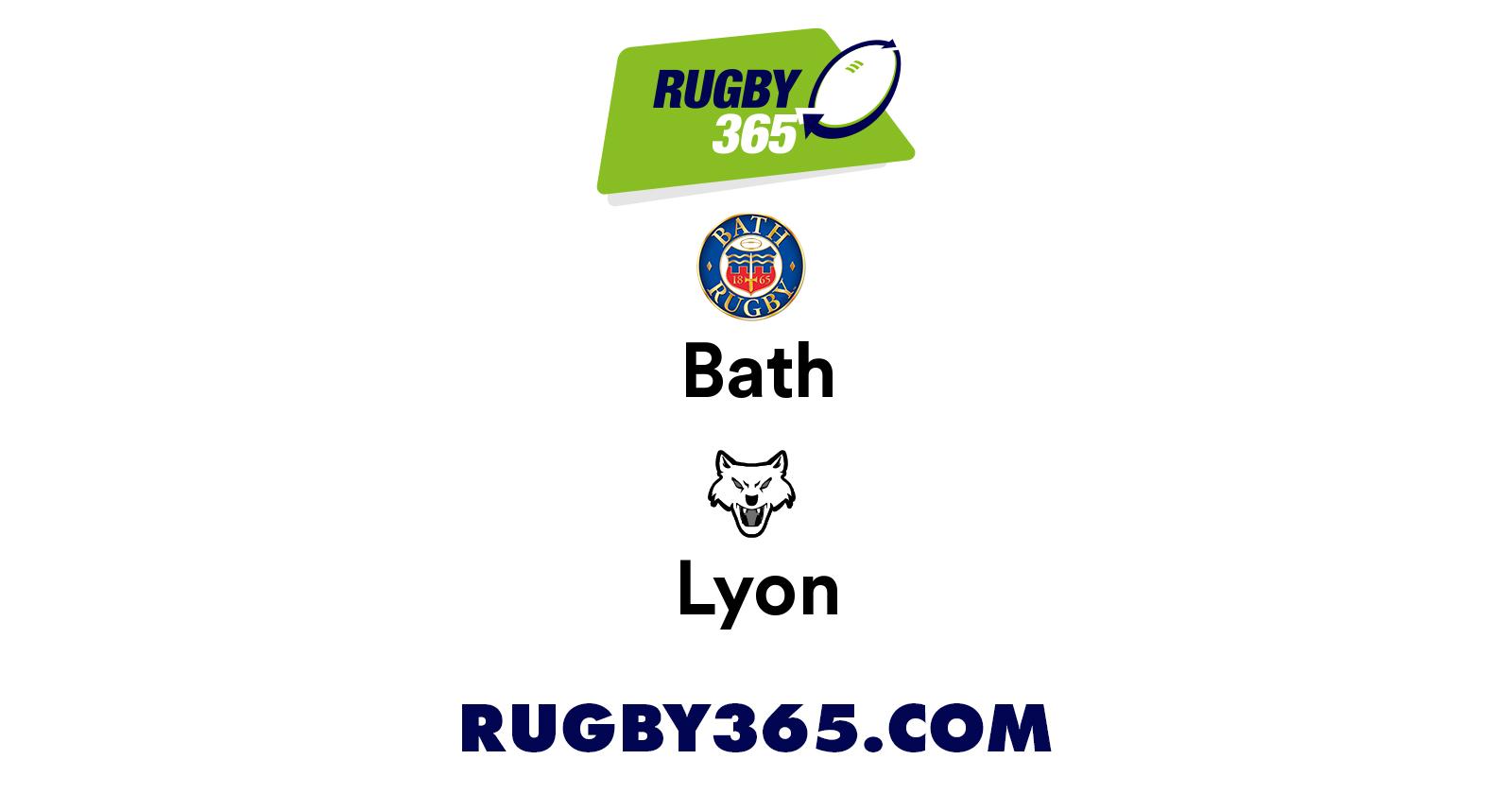 Bath vs Lyon | Live & Latest Rugby Union Scores & Results | Rugby 365