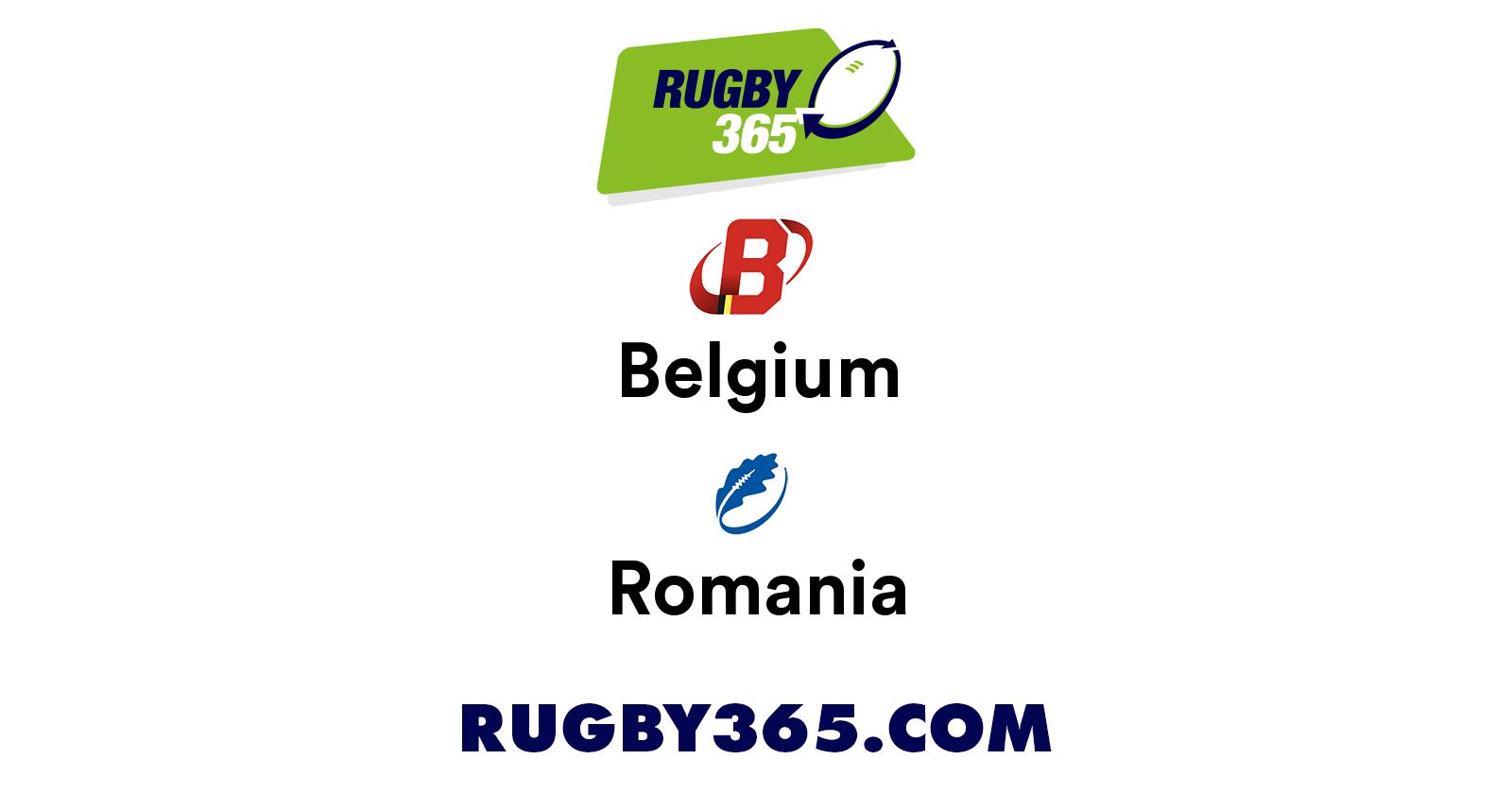 Belgium vs Romania | Live & Latest Rugby Union Scores & Results | Rugby 365
