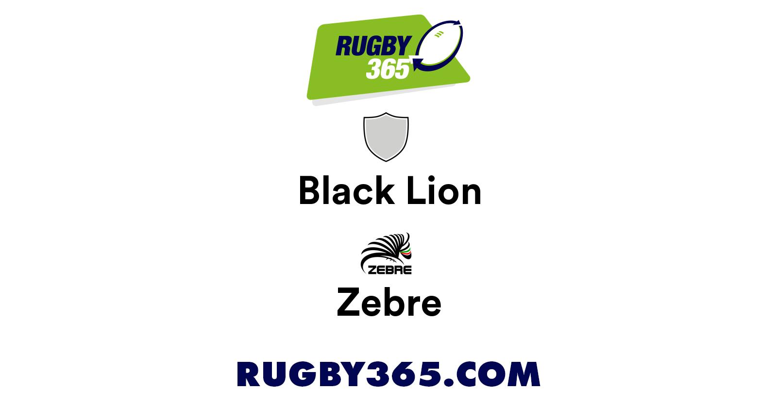 Black Lion vs Zebre | Match Stats | Rugby 365