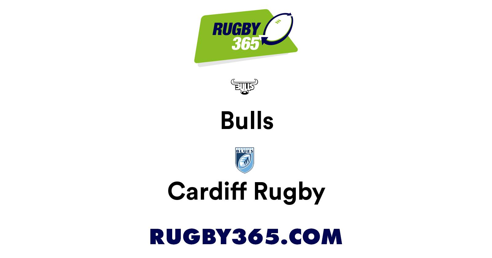 Bulls vs Cardiff Rugby | Live & Latest Rugby Union Scores & Results ...