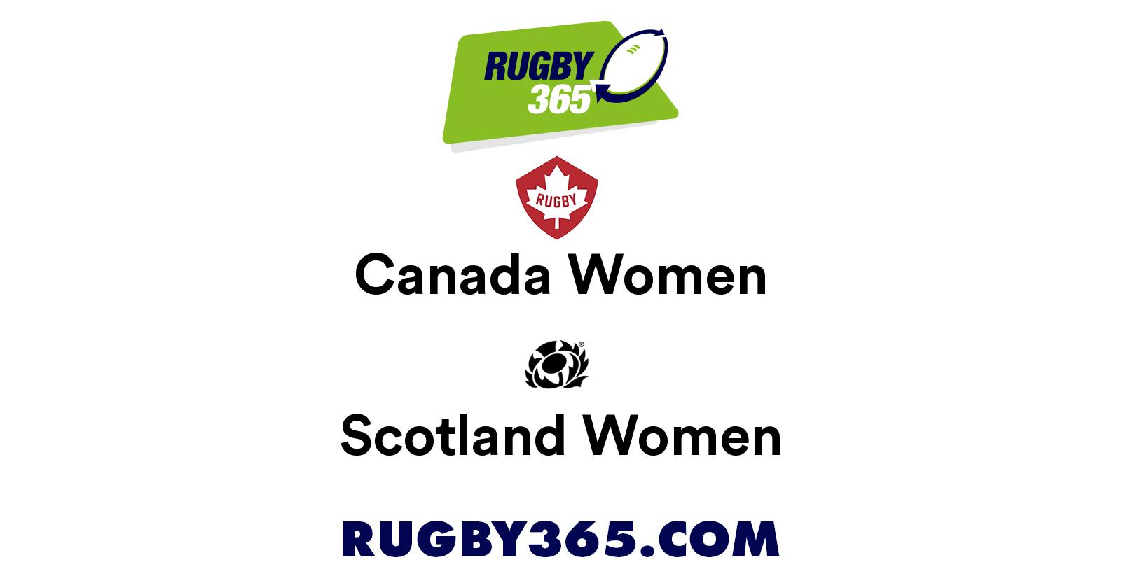 Canada Women vs Scotland Women | Live & Latest Rugby Union Scores ...
