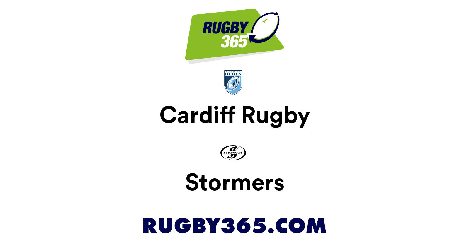 Cardiff Rugby vs Stormers | Match Stats | Rugby 365