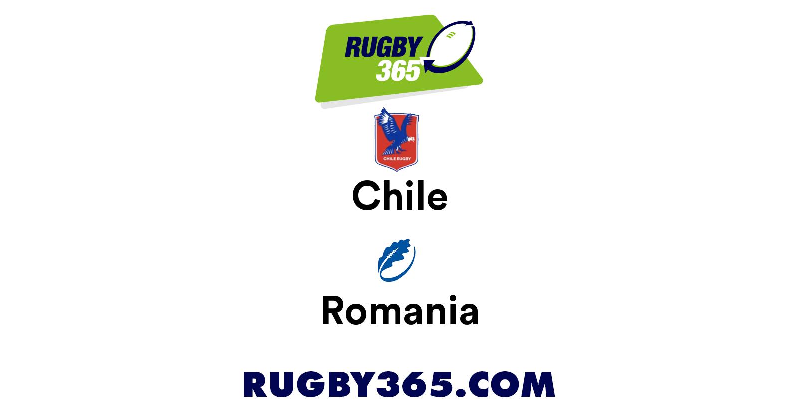 Chile vs Romania | Squads & Team Sheets | Rugby 365