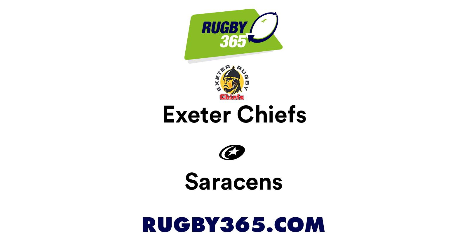 Exeter Chiefs vs Saracens | Live & Latest Rugby Union Scores & Results ...