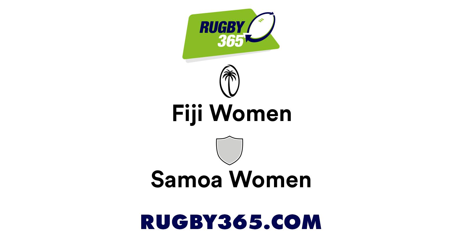 Fiji Women vs Samoa Women | Live & Latest Rugby Union Scores & Results ...
