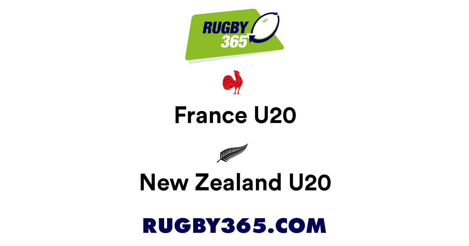 France U20 vs New Zealand U20 | Live & Latest Rugby Union Scores ...