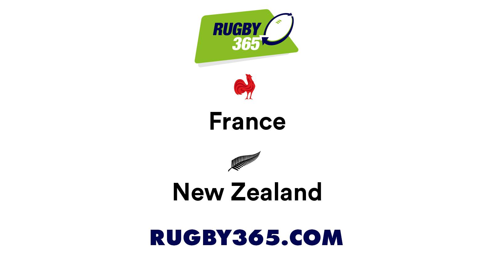 France vs New Zealand | Live & Latest Rugby Union Scores & Results ...
