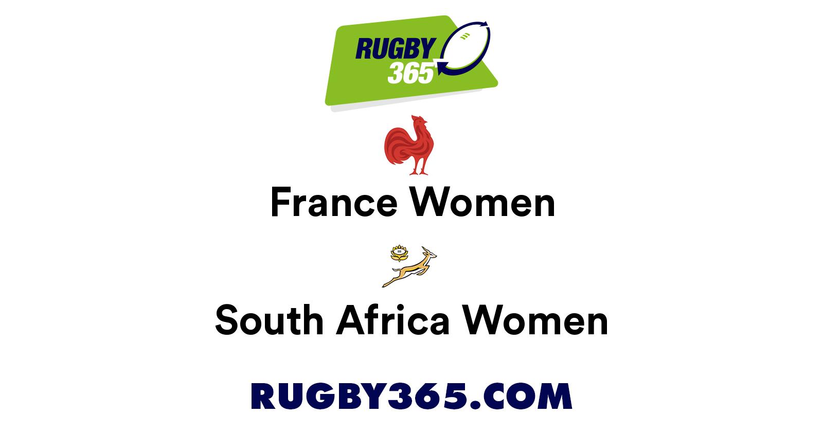France Women vs South Africa Women | Live & Latest Rugby Union Scores ...