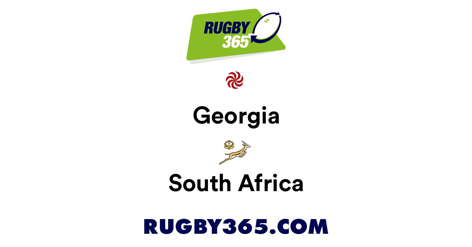 Georgia vs South Africa | Live & Latest Rugby Union Scores & Results ...