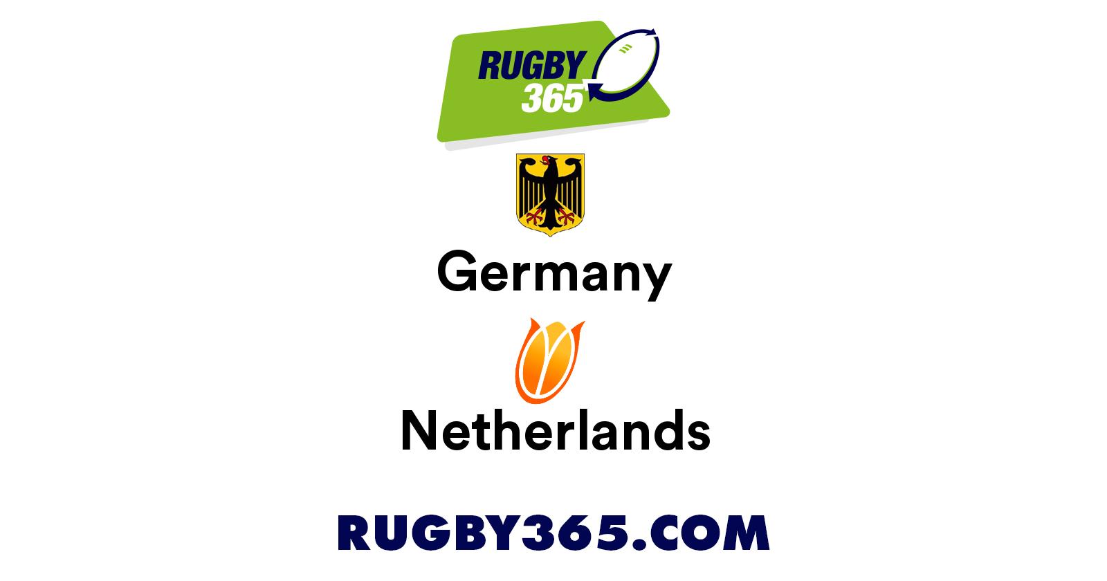 Germany vs Netherlands | Squads & Team Sheets | Rugby 365