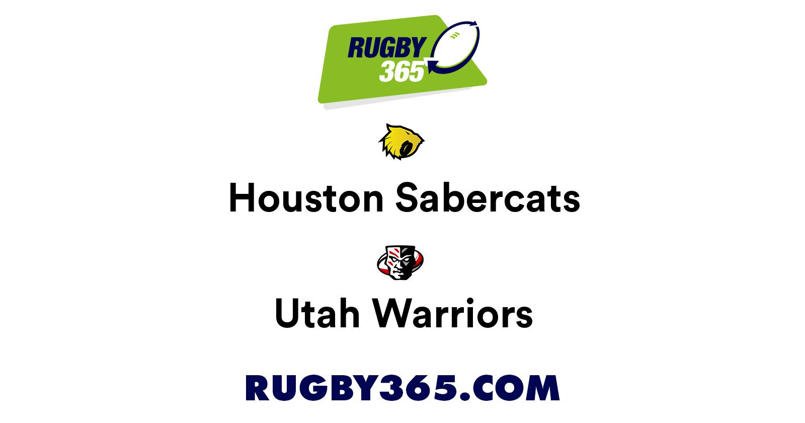 Houston Sabercats vs Utah Warriors | Live & Latest Rugby Union Scores ...
