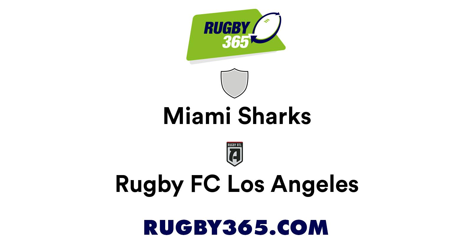 Miami Sharks vs Rugby FC Los Angeles | Live & Latest Rugby Union Scores ...