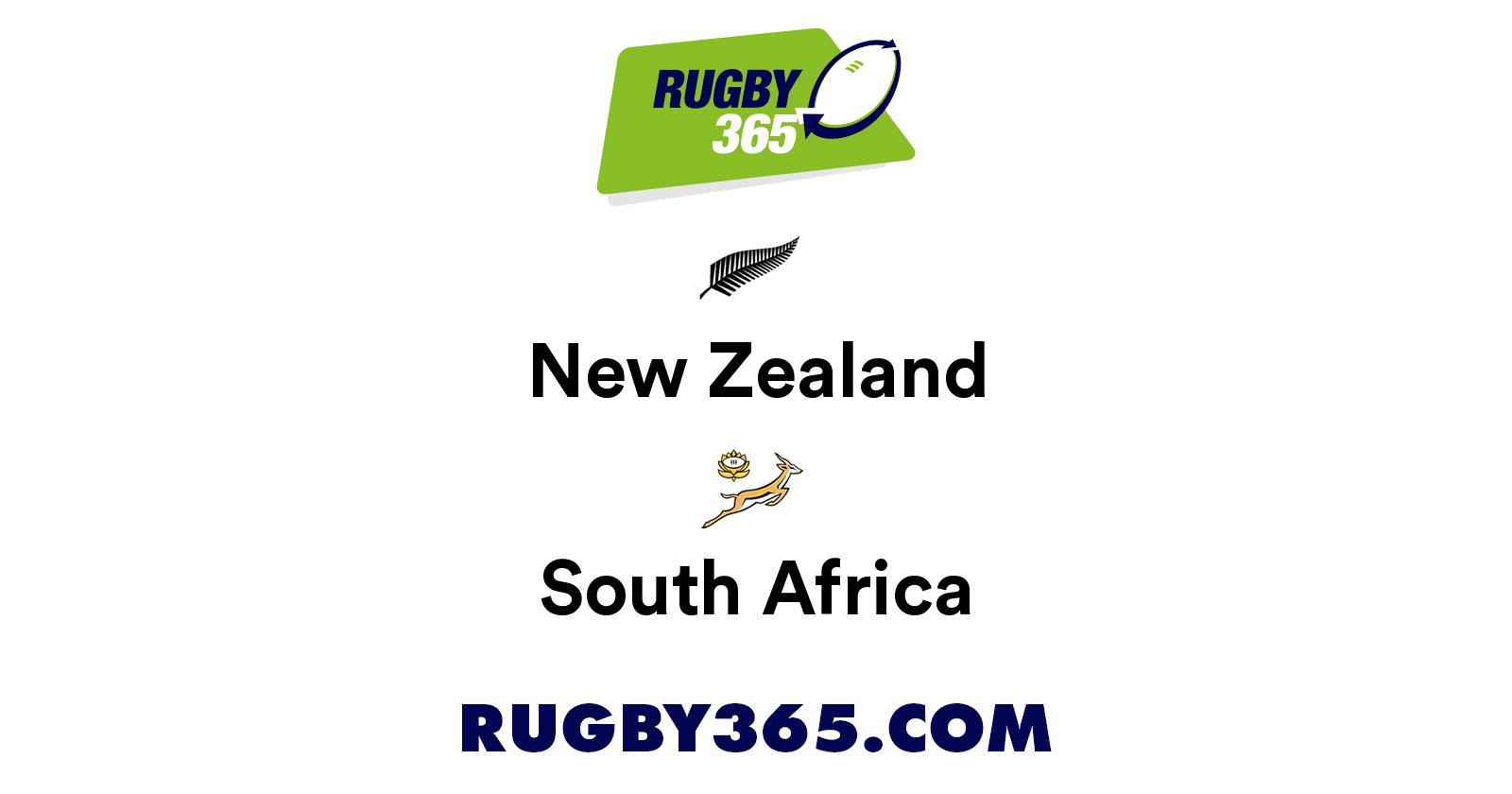 New Zealand vs South Africa | Live & Latest Rugby Union Scores ...