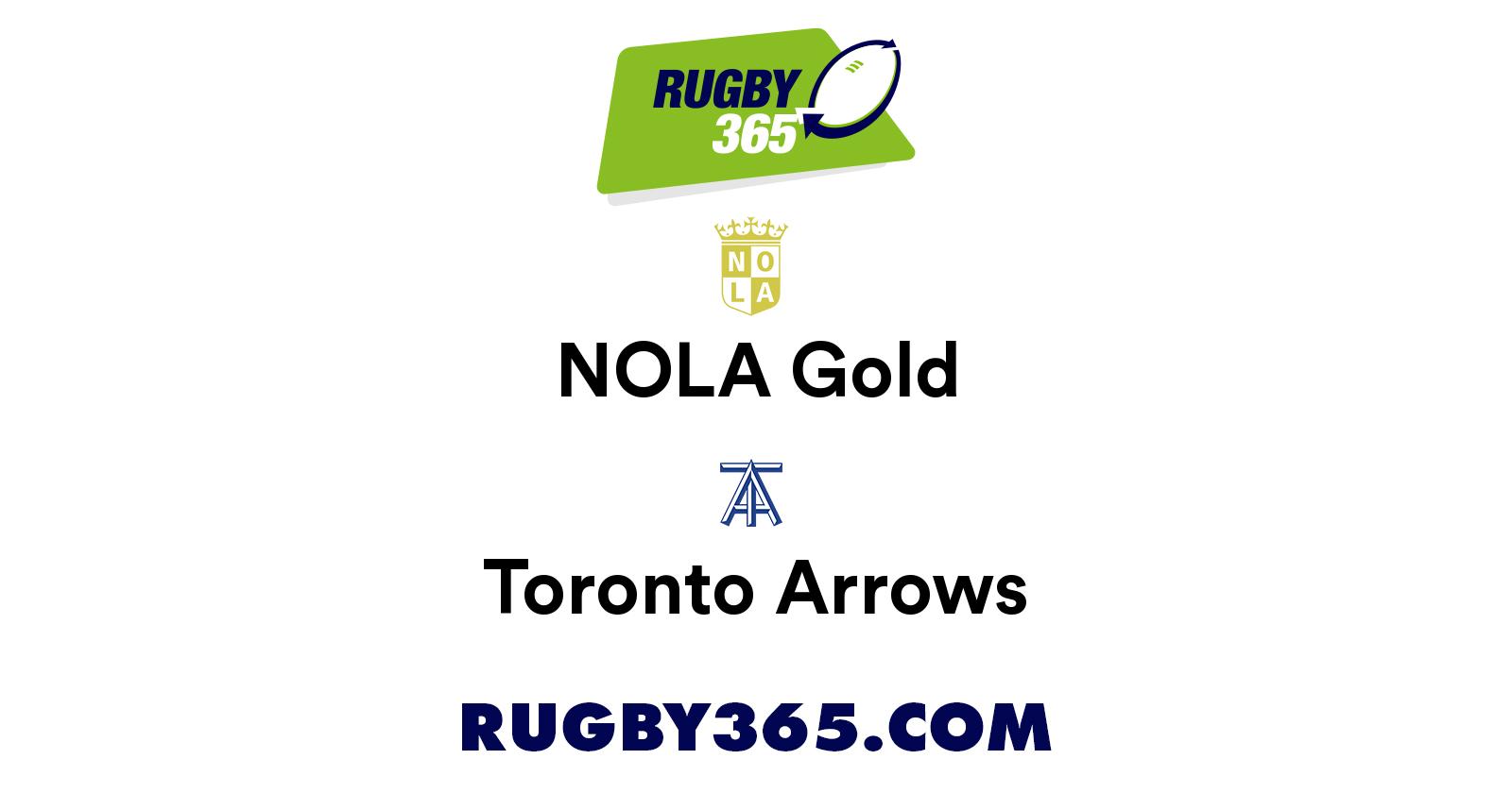 NOLA Gold vs Toronto Arrows | Live & Latest Rugby Union Scores ...