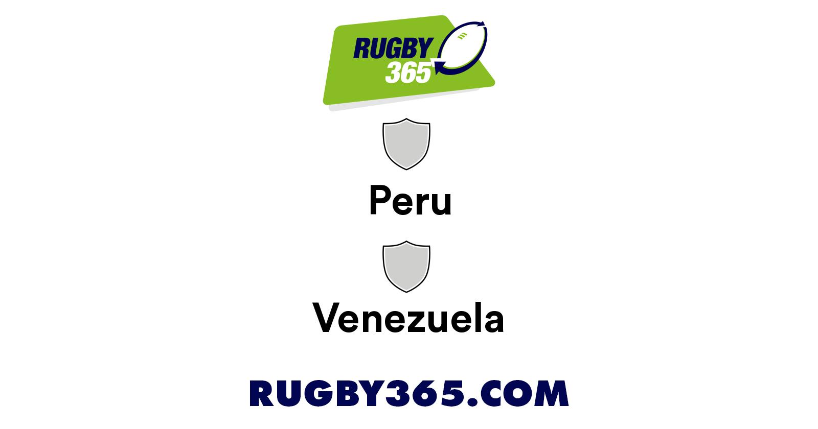 Peru vs Venezuela | Live & Latest Rugby Union Scores & Results | Rugby 365