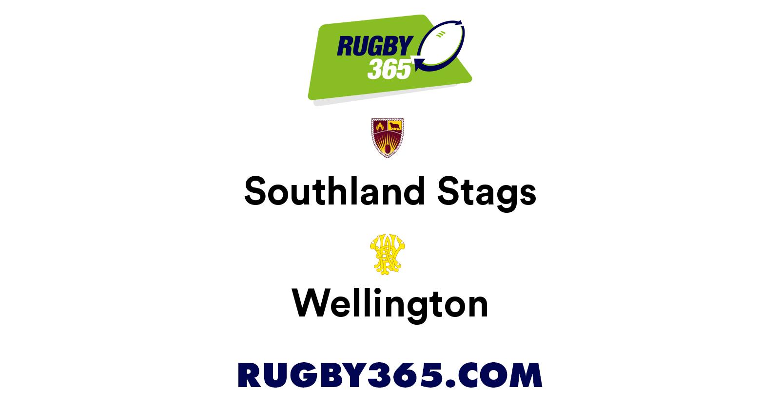 Southland Stags vs Wellington | Live & Latest Rugby Union Scores ...