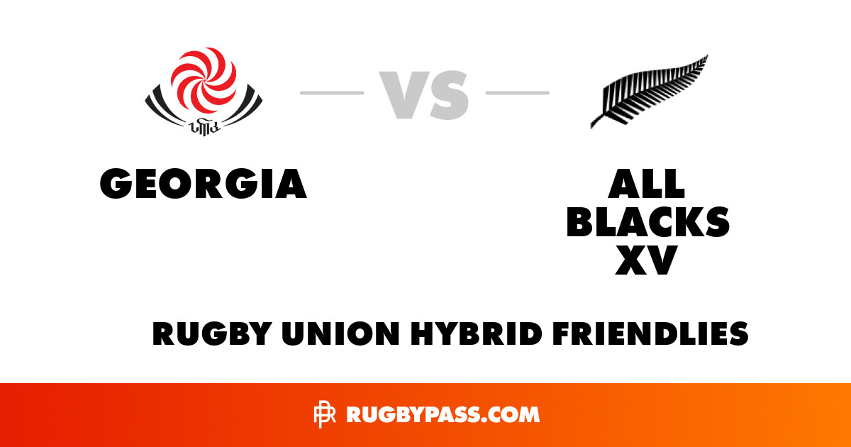 All Blacks XV vs Georgia | Georgia vs All Blacks XV | Match Stats ...
