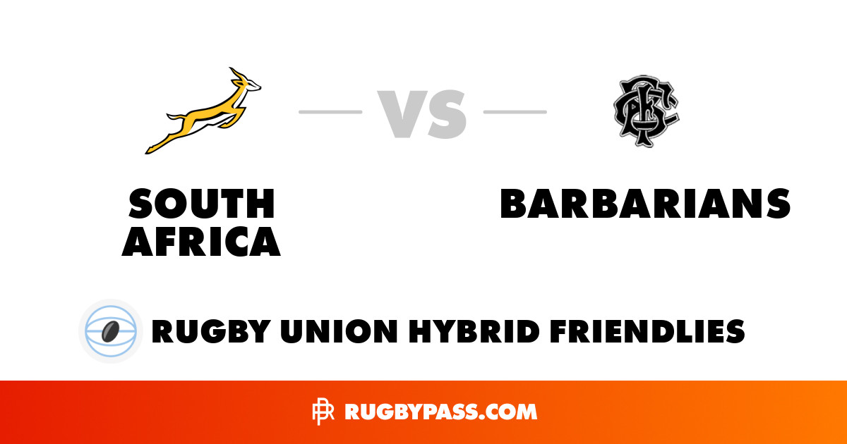 Barbarians vs South Africa | South Africa vs Barbarians | Squads & Team ...