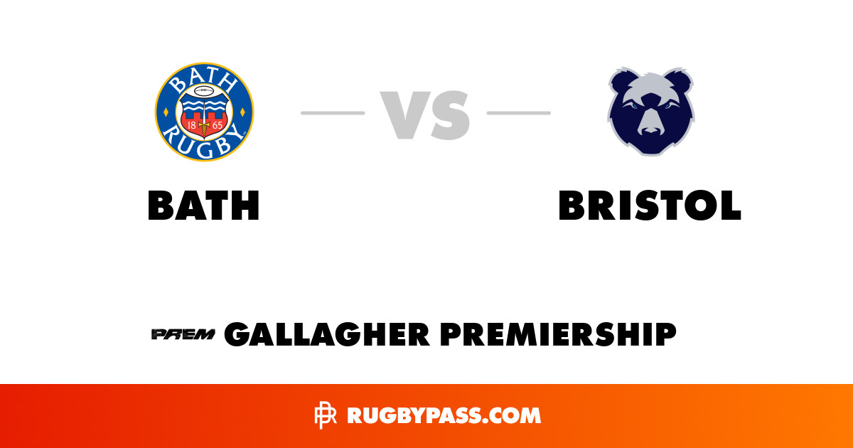 Bath vs Bristol | Bristol vs Bath | Match Stats | Gallagher Premiership Live