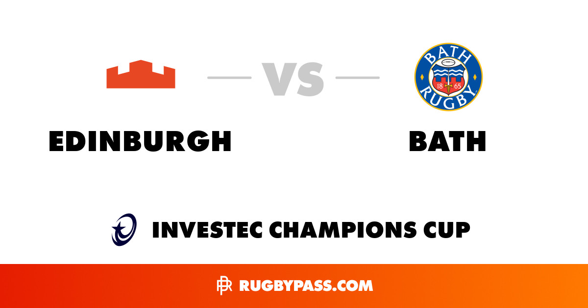 Bath vs Edinburgh | Edinburgh vs Bath | Challenge Cup Live