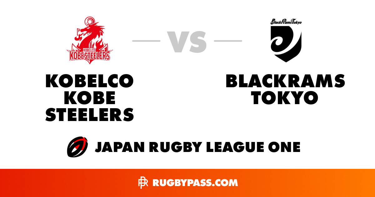 BlackRams Tokyo vs Kobelco Kobe Steelers | Kobelco Kobe Steelers vs BlackRams Tokyo | Japan ...