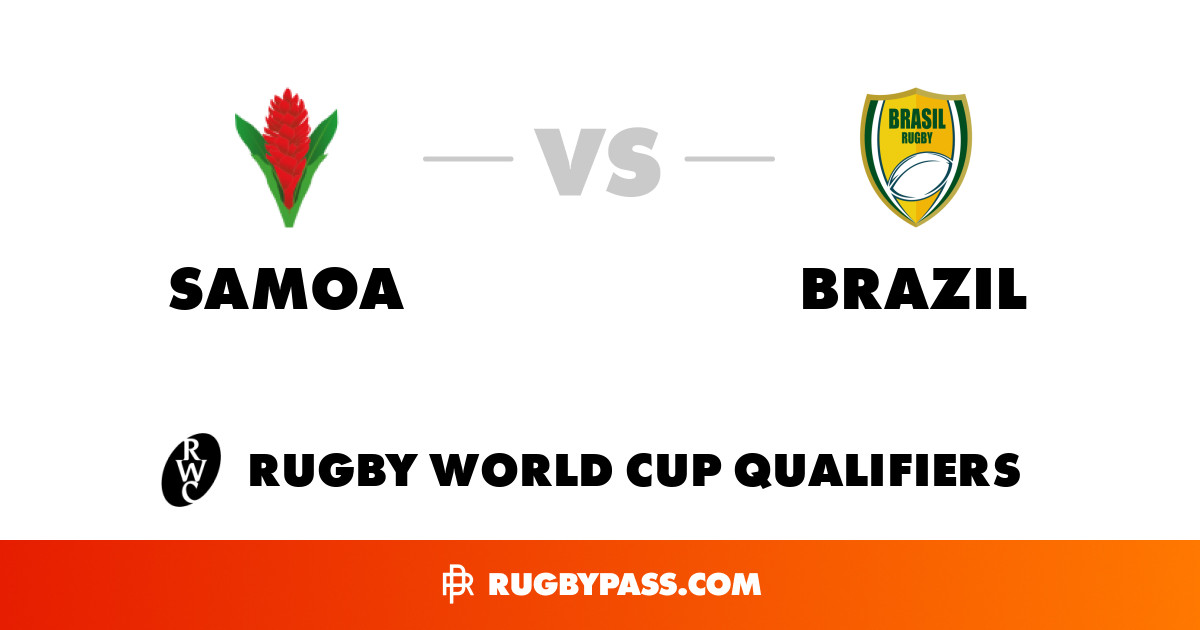 Brazil vs Samoa | Samoa vs Brazil | Match Stats | Rugby World Cup ...