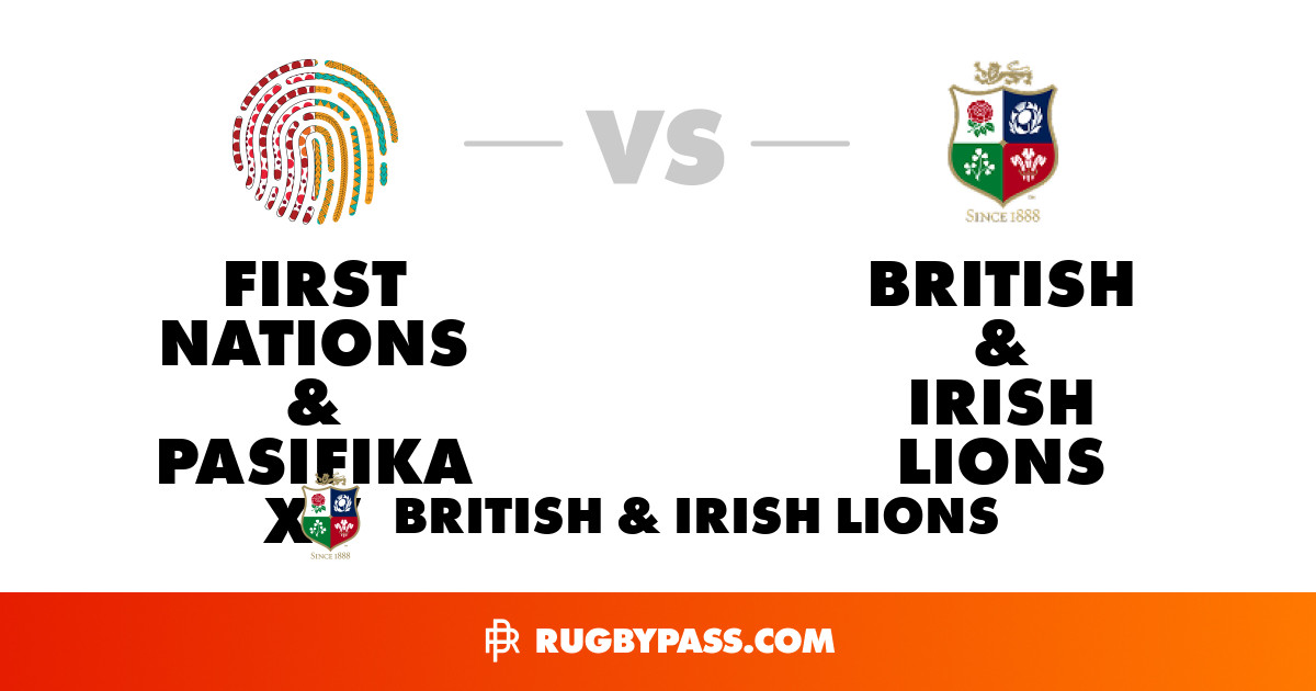 British & Irish Lions vs First Nations & Pasifika XV | First Nations ...