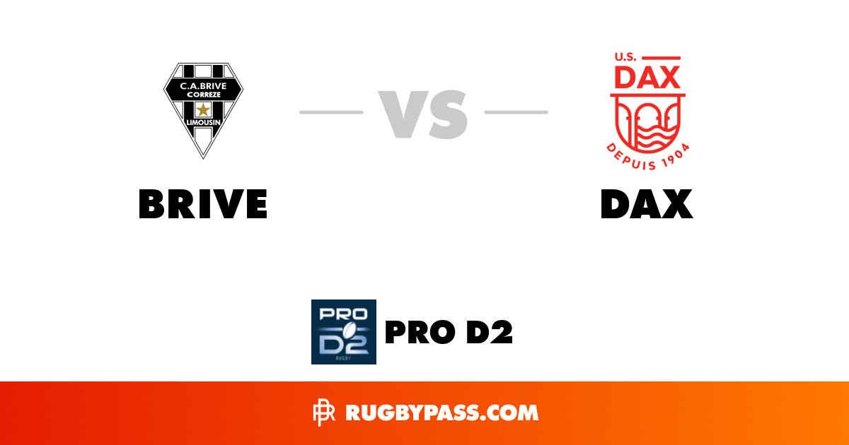 Brive Vs Dax Dax Vs Brive Pro D2 Live