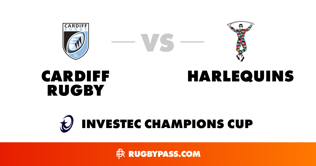 Cardiff Rugby vs Harlequins | Harlequins vs Cardiff Rugby | Match Stats ...