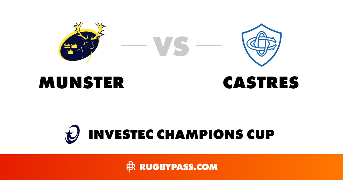 Castres vs Munster | Munster vs Castres | Investec Champions Cup Live