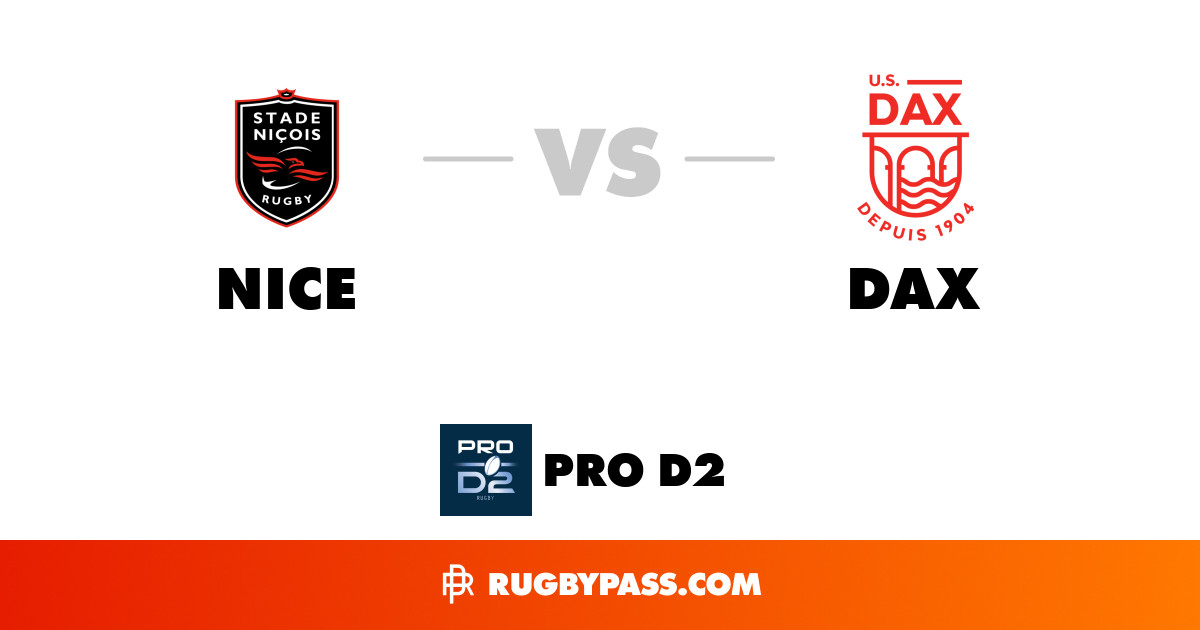 Dax vs Nice | Nice vs Dax | Pro D2 Live