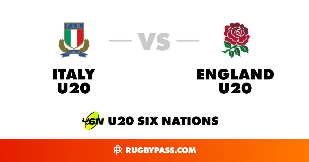 England U20 vs Italy U20 | Italy U20 vs England U20 | U20 Six Nations Live