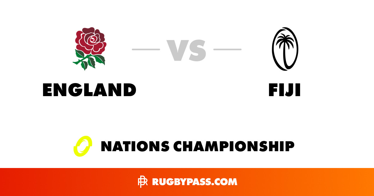 England vs Fiji | Fiji vs England | Internationals Live