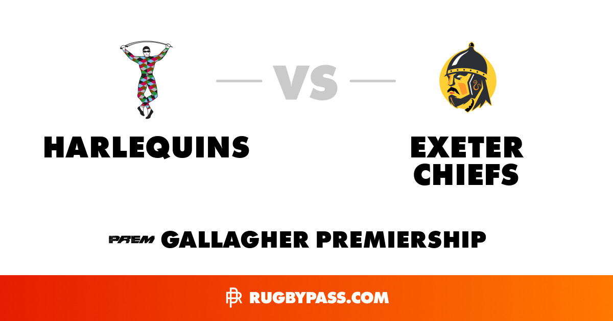 Exeter Chiefs vs Harlequins | Harlequins vs Exeter Chiefs | Head to ...