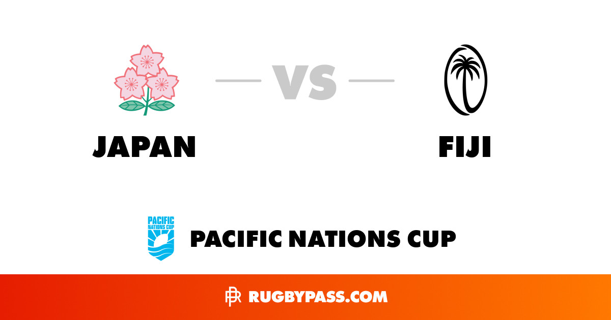 Fiji vs Japan | Japan vs Fiji | Pacific Nations Cup Live