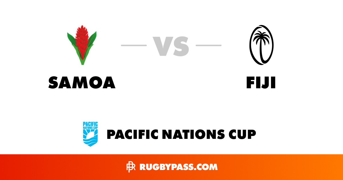 Fiji vs Samoa | Samoa vs Fiji | Head to Head Stats Pacific Nations Cup Live